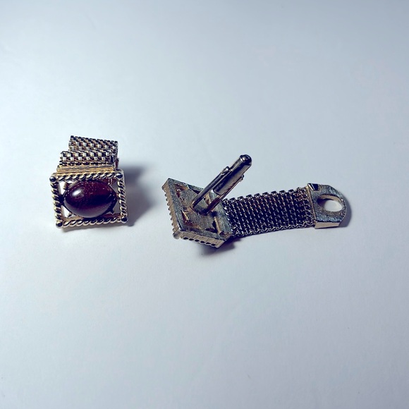SWANK | Accessories | Vintage Swank Gold Tone Wraparound Cufflinks ...
